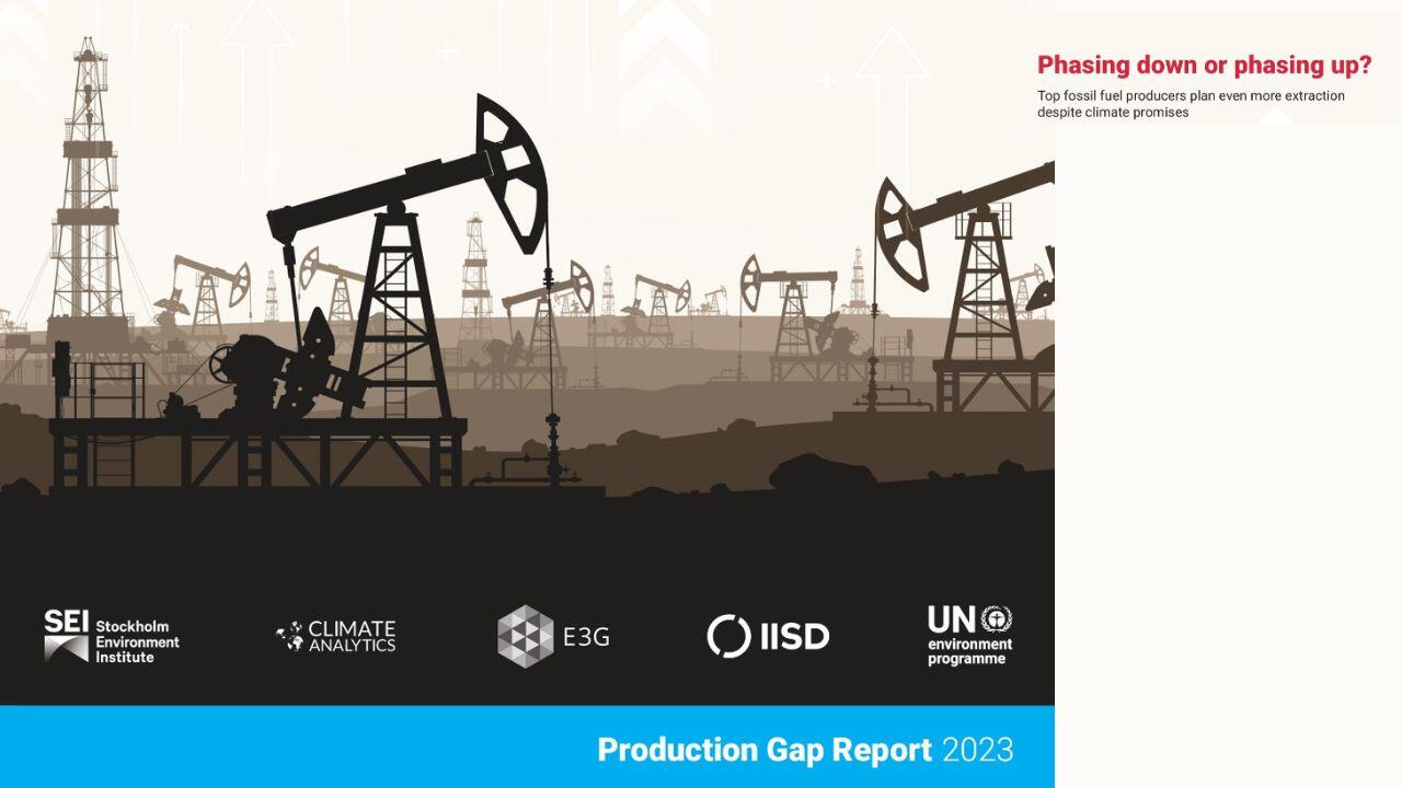 NU GSPP and NU SDSN Researchers Took Part in the UNEP Production Gap ...